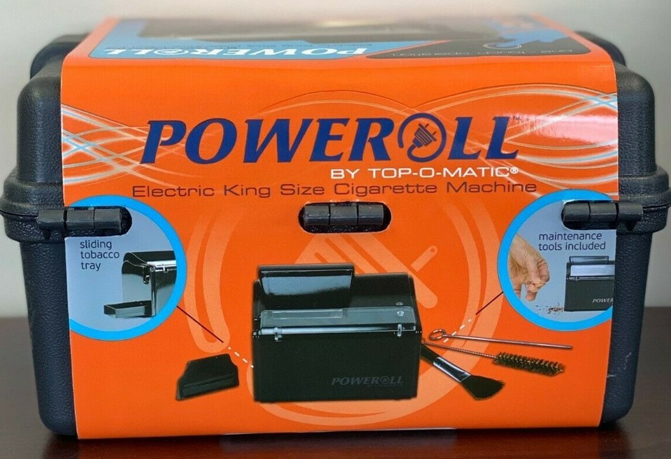 PoweRoll by TOP-O-Matic King Size Electric Cigarette Machine | eBay