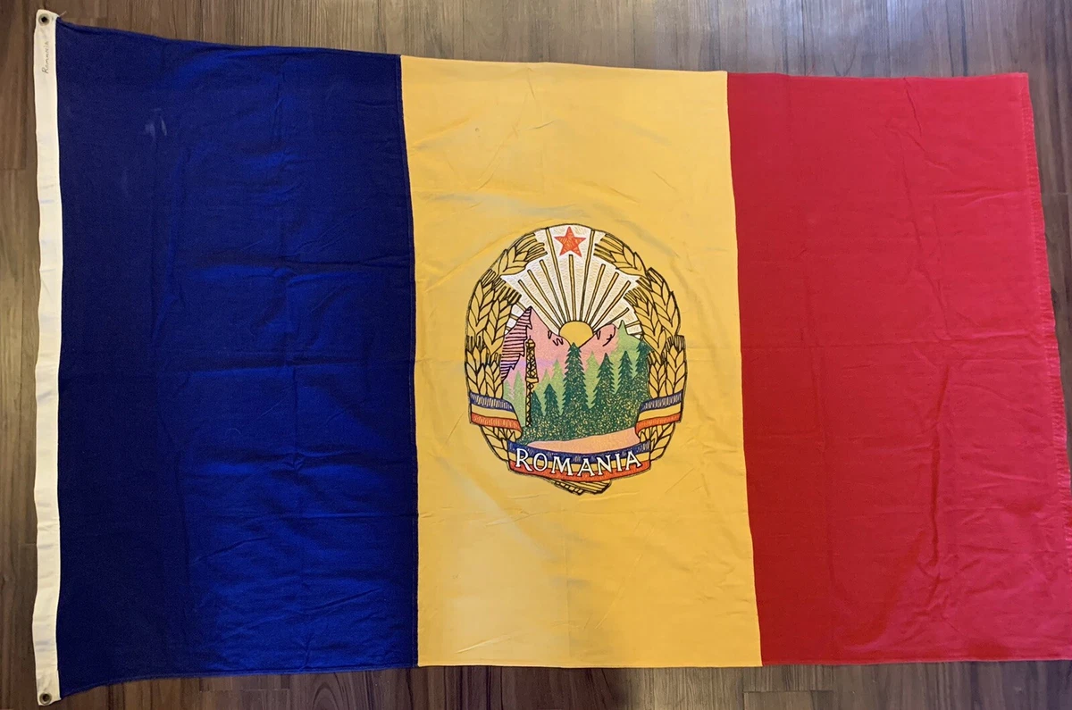Romanian Flag Waving