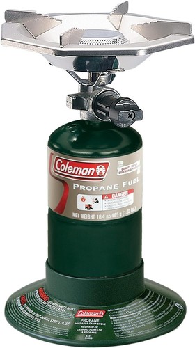 Bottletop Propane Camping Stove Portable 1-Burner Adjustable Stove Wind ...