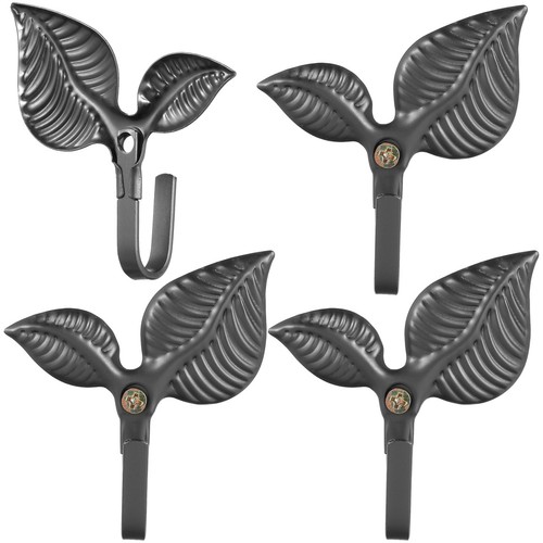 4 Pcs Retro Wall Hooks Metal Chinese Style Iron Hanging Living Room ...