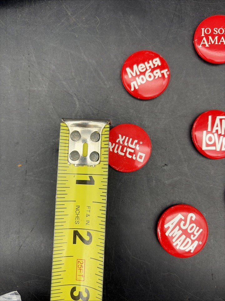 I Am Loved - Button / Pinback 1" Set - Helzberg Diamond 9 Different ...