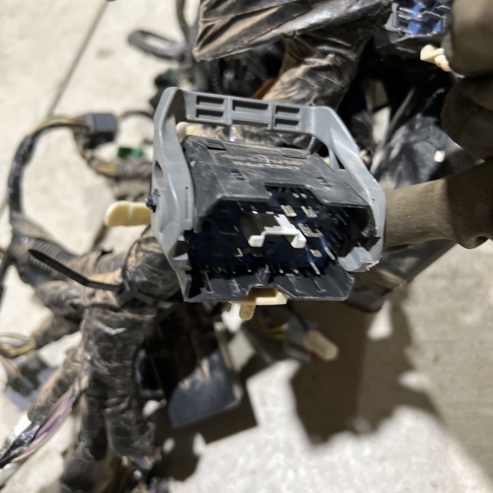 2008 Ford F250 F350 6.4L Powerstroke Dash Wire Harness King Ranch Auto ...