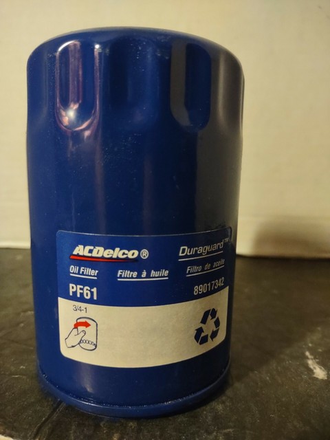ACDelco Duraguard Oil Filter PF61 89017342 for sale online | eBay