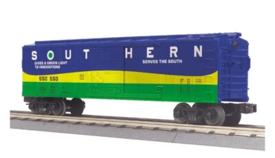 MTH Electric Trains 30-71161 O Scale Southern RailKing Box Car #550550 ...