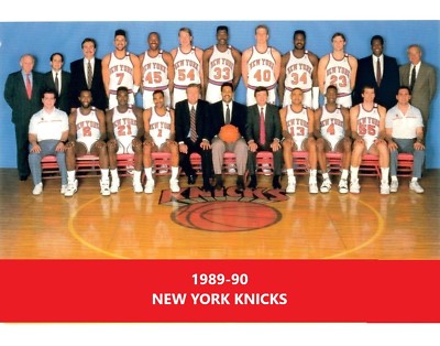 1989-90 NEW YORK KNICKS 8X10 TEAM PHOTO PICTURE NY BASKETBALL NBA | eBay