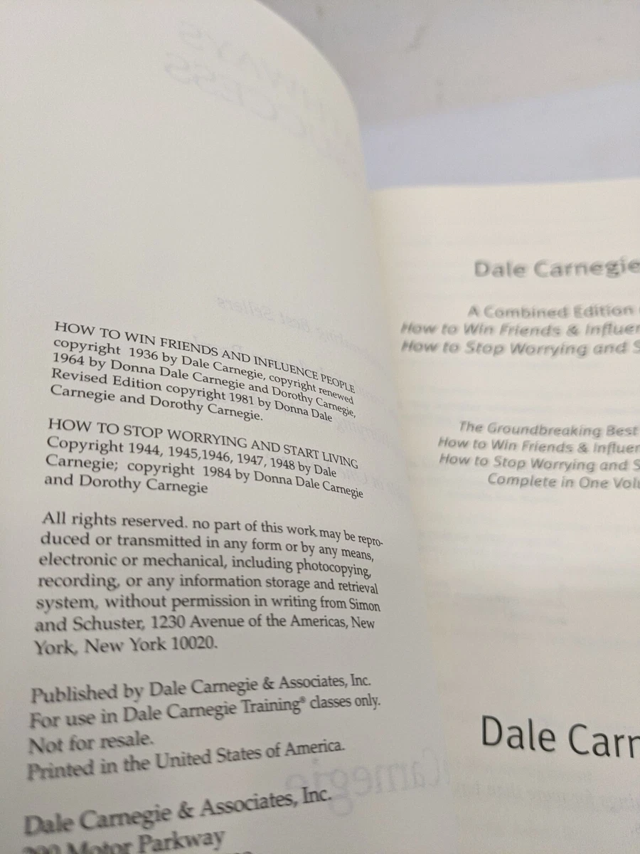 Dale Carnegie Principles