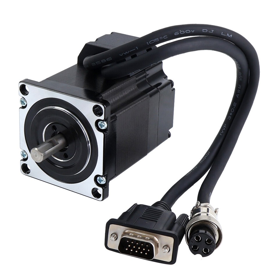 STEPPERONLINE Nema 23 Closed Loop Stepper Motor 170oz.in Servo Driver ...