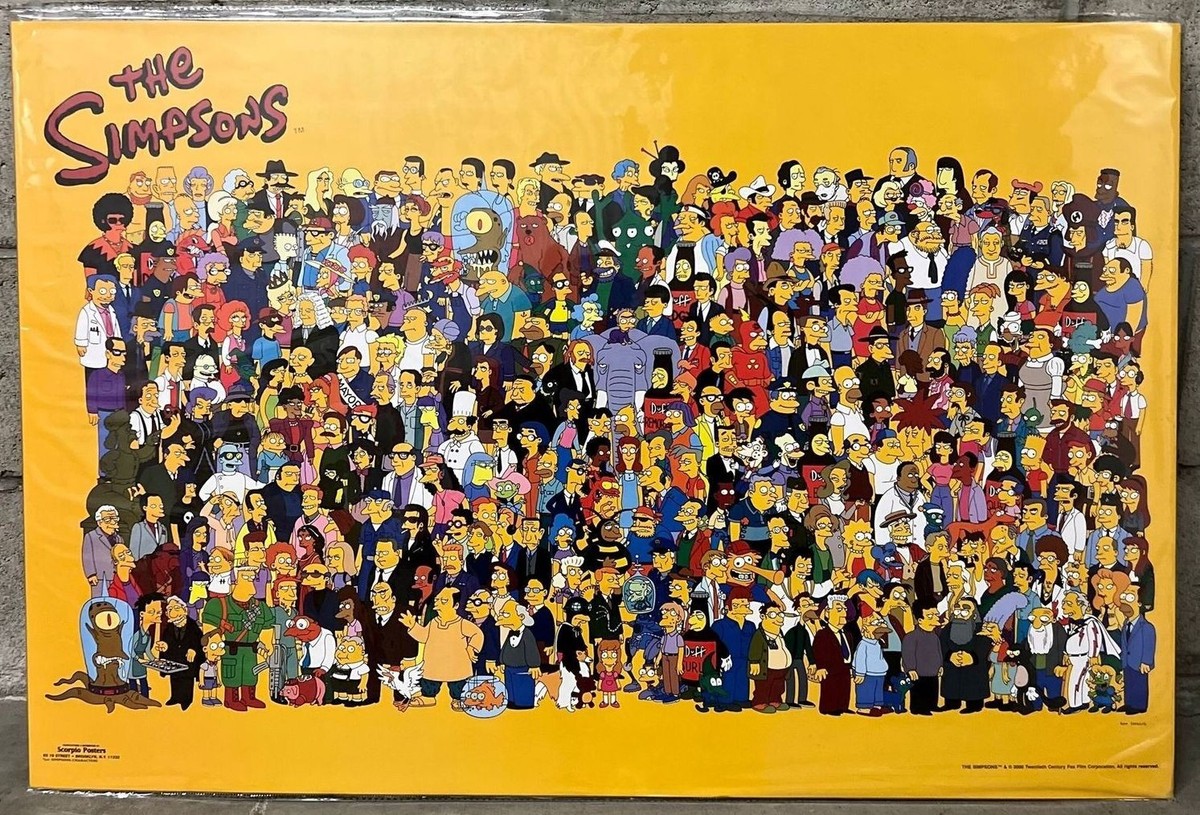 La Liste Des Personnages Des Simpsons Les Simpson Frappent Encore