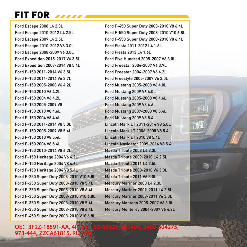 For Ford Motorcraft HVAC Blower Motor Resistor YH-1715 3F2Z-18591-AA ...