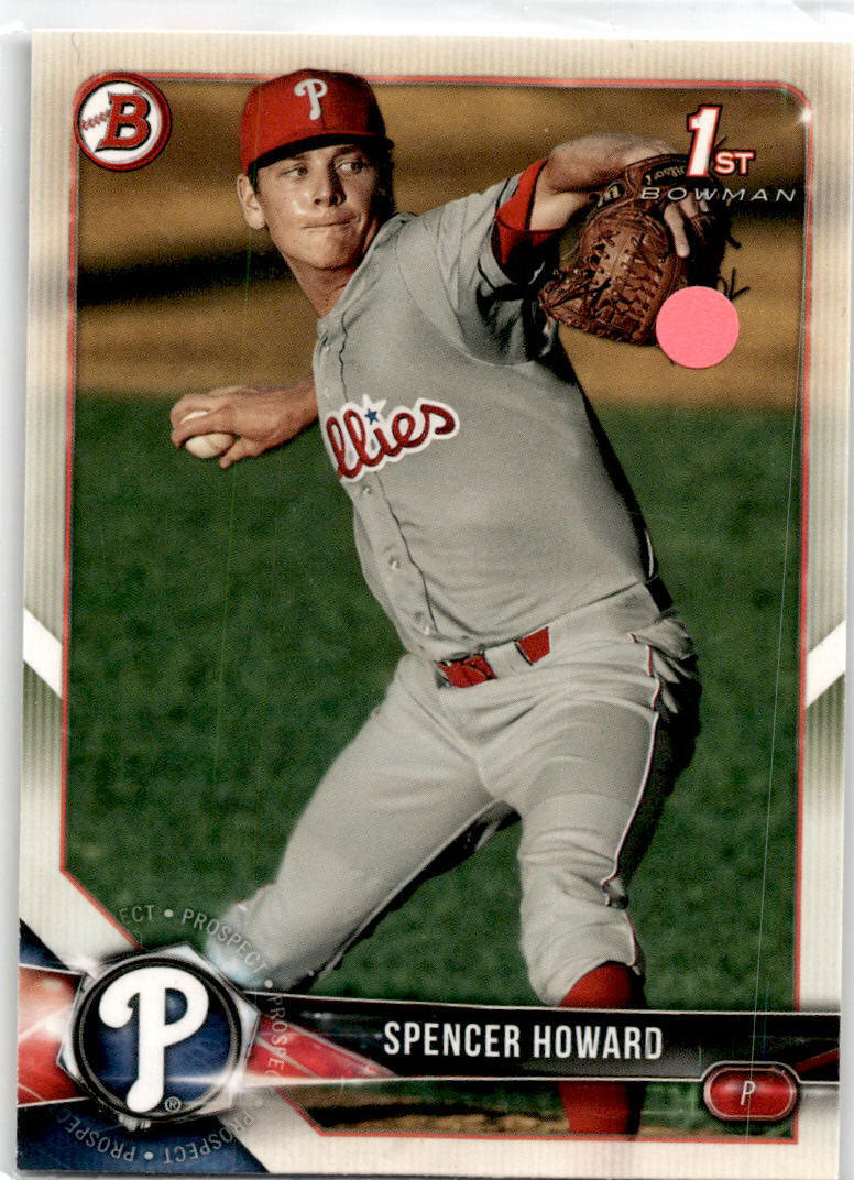 2018 Bowman Baseball Prospects Spencer Howard #BP91 | eBay