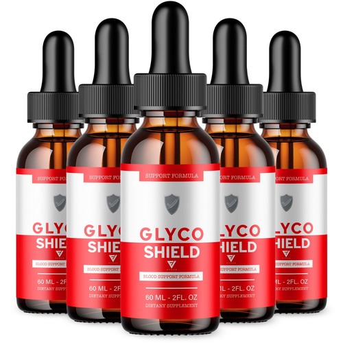 (5 Pack) Glyco Shield Blood Support Drops GlycoShield Supplement (10oz ...
