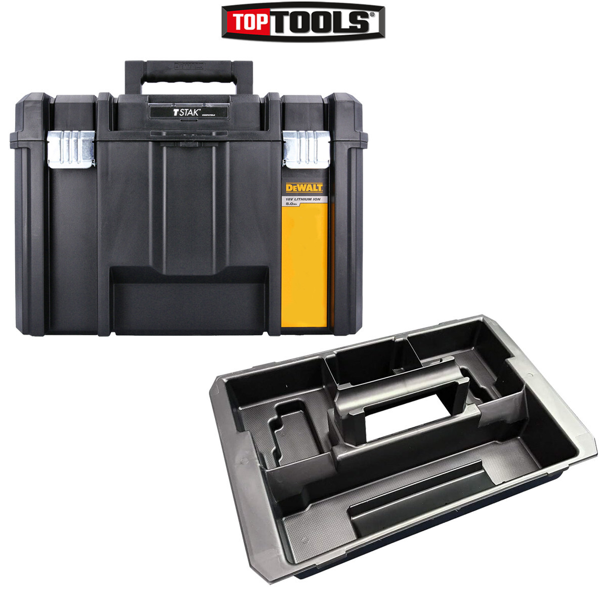 DeWalt DWST1-71195 T-Stak VI Deep Tool Storage Box 23 Litre With N4920 ...