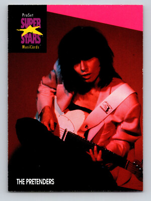 1991 Proset Superstars MusiCards #220 The Pretenders Card Vocalist ...