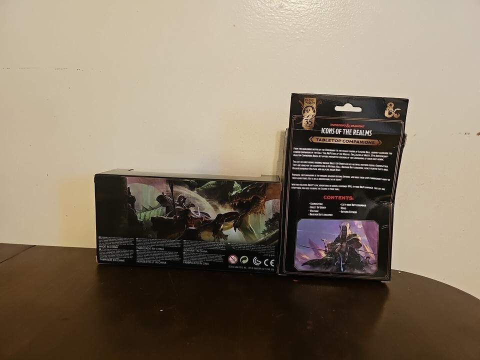Lot Of 2 Jada Dungeons & Dragons Die Cast Figurines LEGEND OF DRIZZT ...