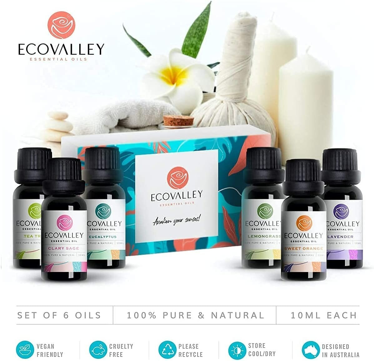 Essential Oils Kit Assorted Essential Oils Kit | Mothers Day Organic ...