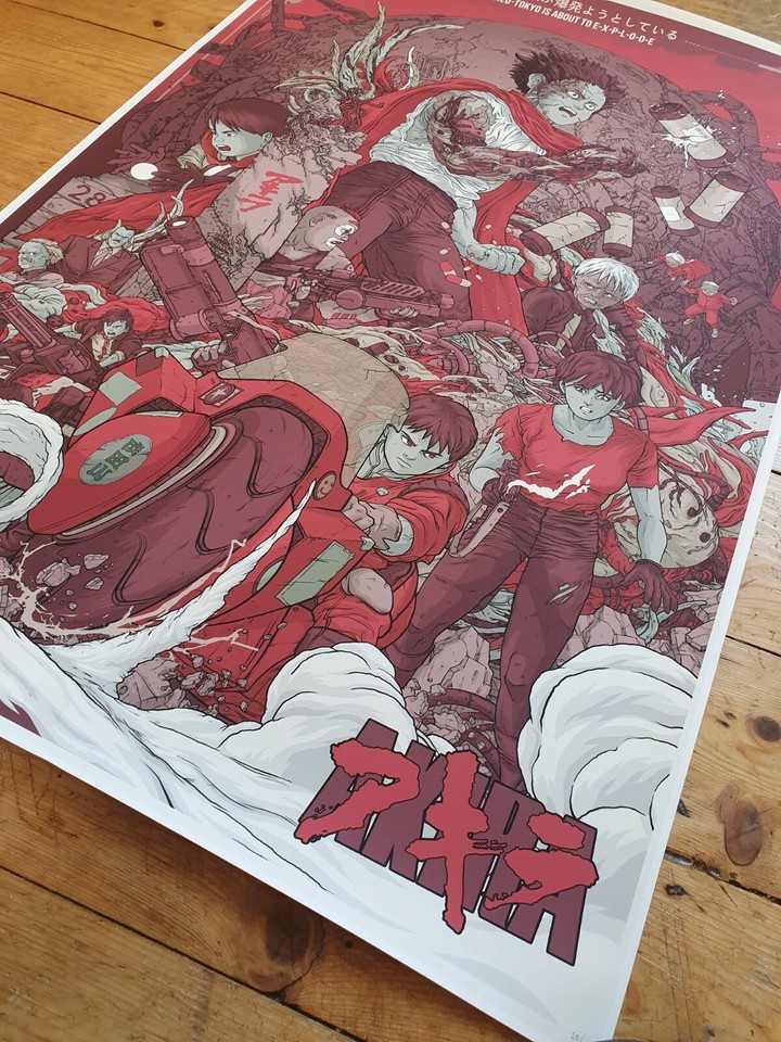 Alexander Iaccarino - AKIRA 'Neo Tokyo is about to explode' RARE 20/65 ...