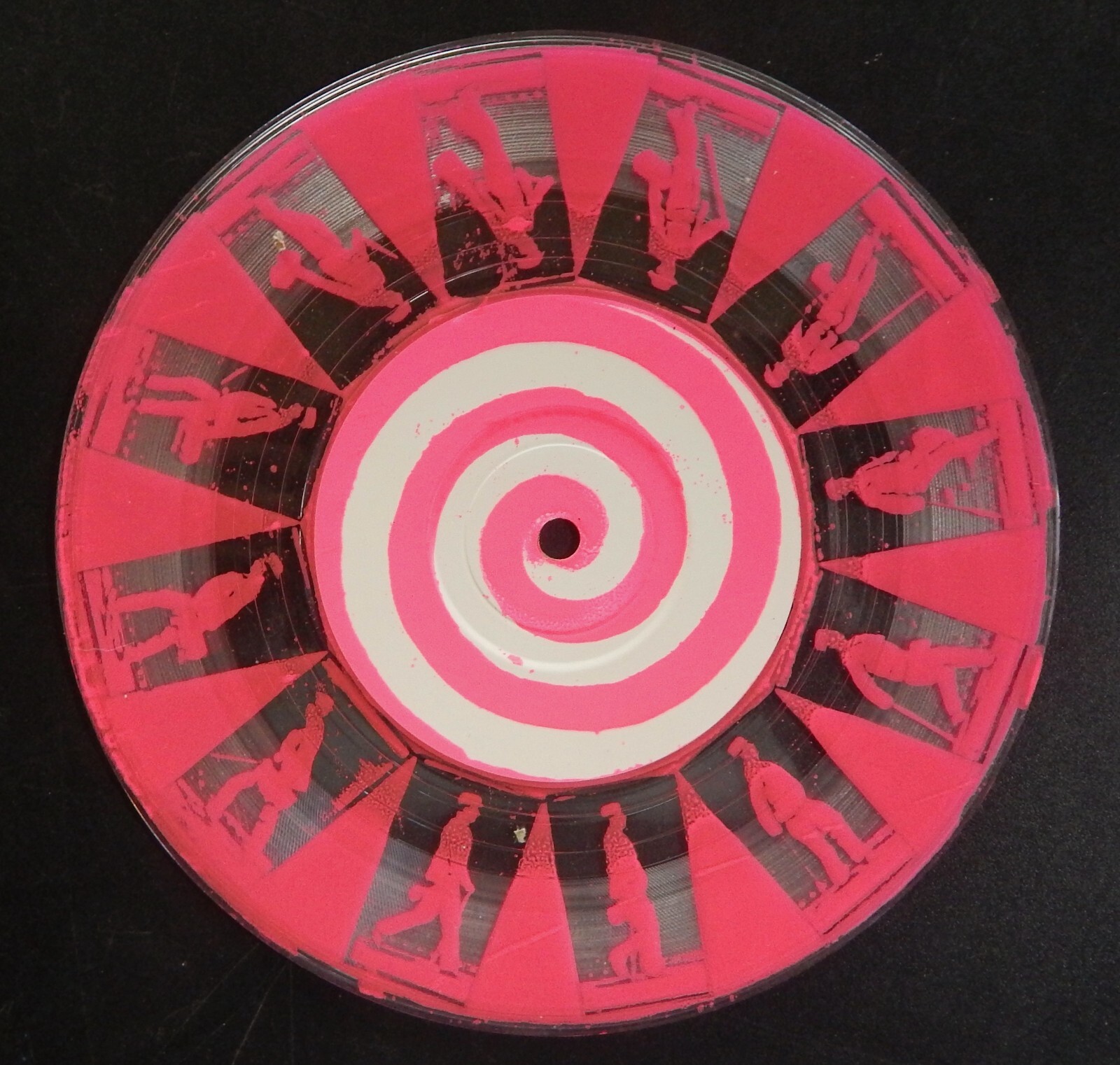 DAVID THOMAS Chris Cutler Allen Ravenstine Clear Vinyl + Silkscreen 7 ...