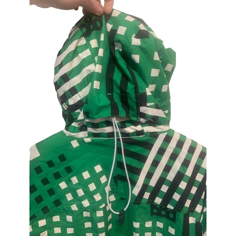 686 Snowboard ski jacket coat green Mannual Grid men's size S | eBay