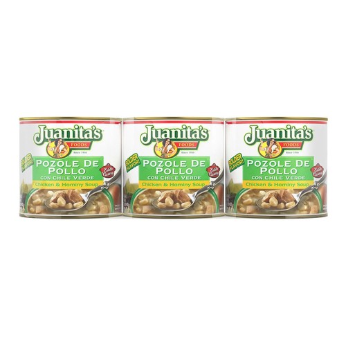 Juanita's Food Canned Pozole Soup, 25 Ounce (Pack of 3) | eBay
