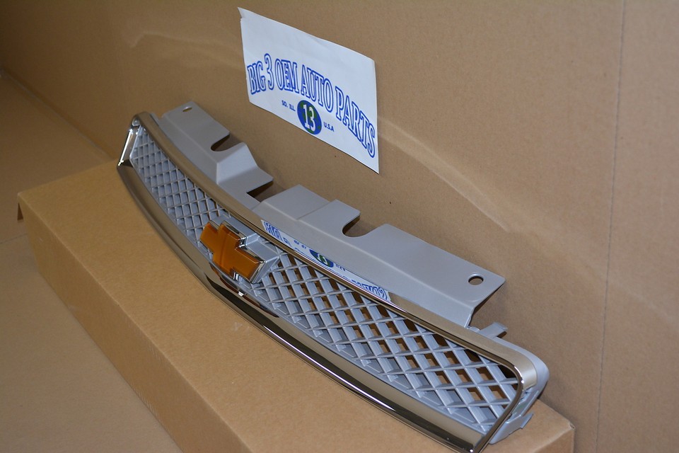 2012-2016 Chevrolet Impala Front Upper Silver GRILLE new OEM 22865902 ...