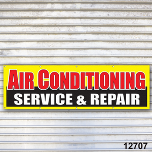 Air Conditioning Service & Repair Banner, Auto Repair, Tire Dealer ...
