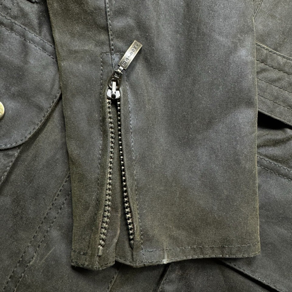 Barbour SMU International Wax Jacket Womens UK 18 / 16 Olive Green ...