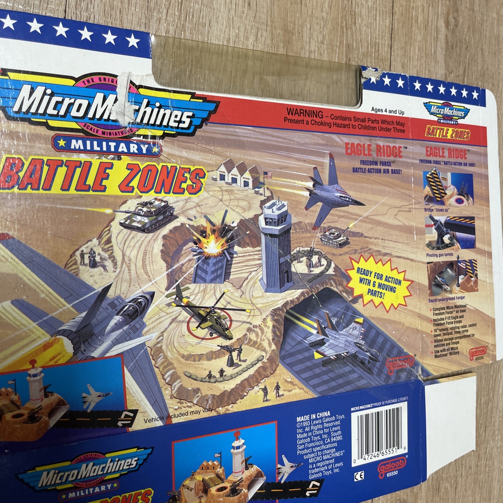1993 Micro Machines Military Battle Zones Original Box | eBay