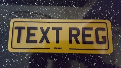 9x3 Reflective Track Day Plate Novelty Motorcycle Motorbike Show Number ...