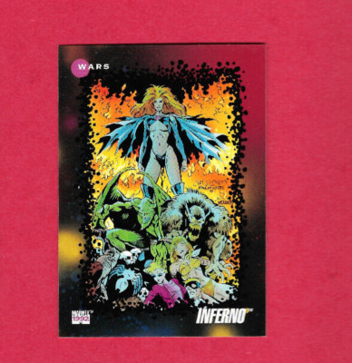 1992 Marvel Universe séries 3 Inferno carte n°188 - Impel Marketing | eBay