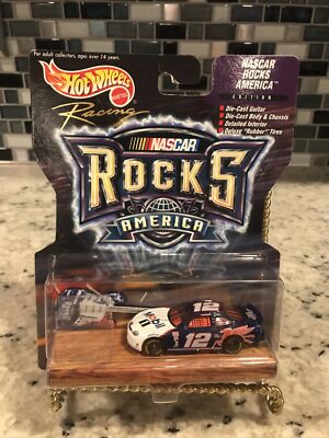 Hot Wheels Racing NASCAR Rocks America #12 Mobil Jeremy Mayfield Guitar ...