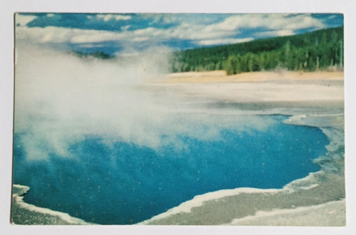 Yellowstone National Park Gentian Pool Lower Geyser Basin WY UNP ...