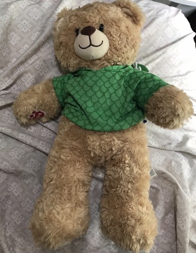 Build A Bear Teddy Bear 18” BAB Green Dinosaur Reptile Plush Stuffed ...