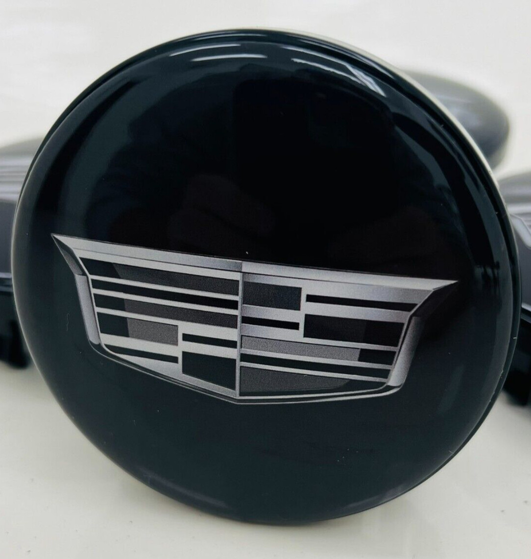 New Black Cadillac Escalade Wheel Center Cap Hub Caps 2024 2023 2022 ...