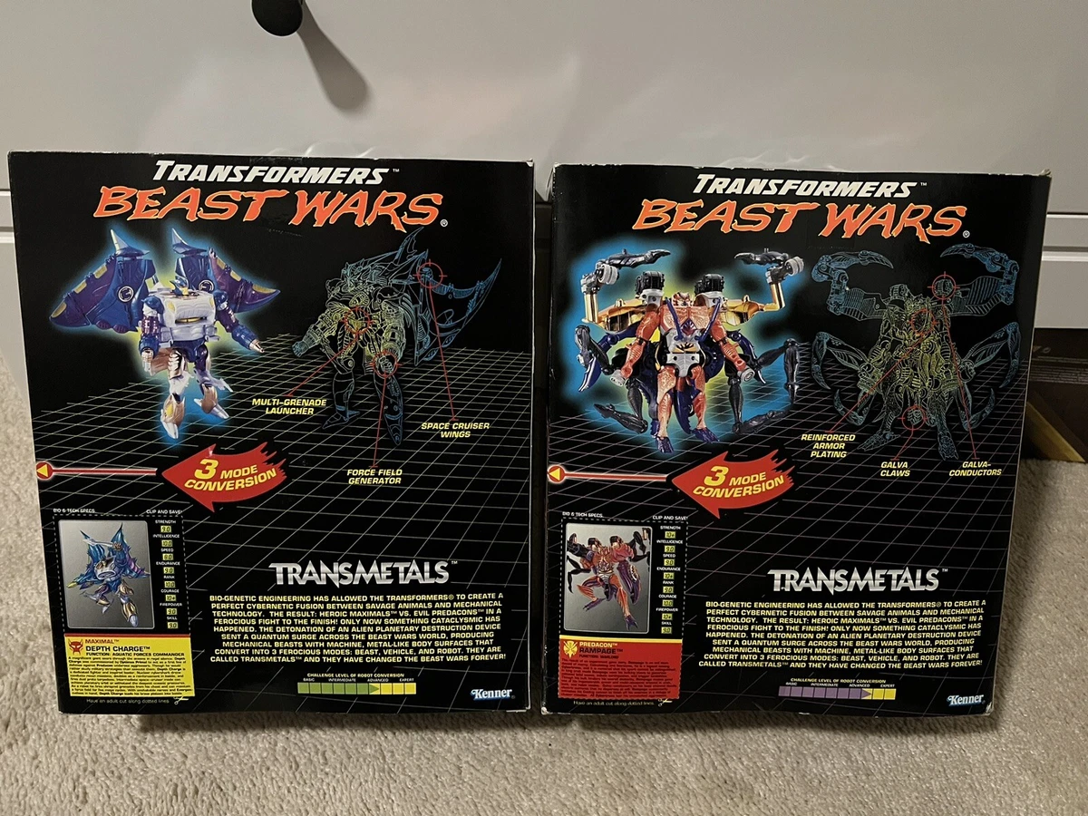 Beast Wars Depth Charge Vs Rampage