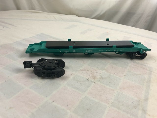 Lionel Postwar 6828 Harnischfeger Truck Crane Flat Car for sale online ...