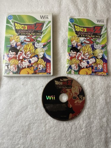 Dragon Ball Z Budokai Tenkaichi 3 (Nintendo Wii, 2007) Complete/CIB ...