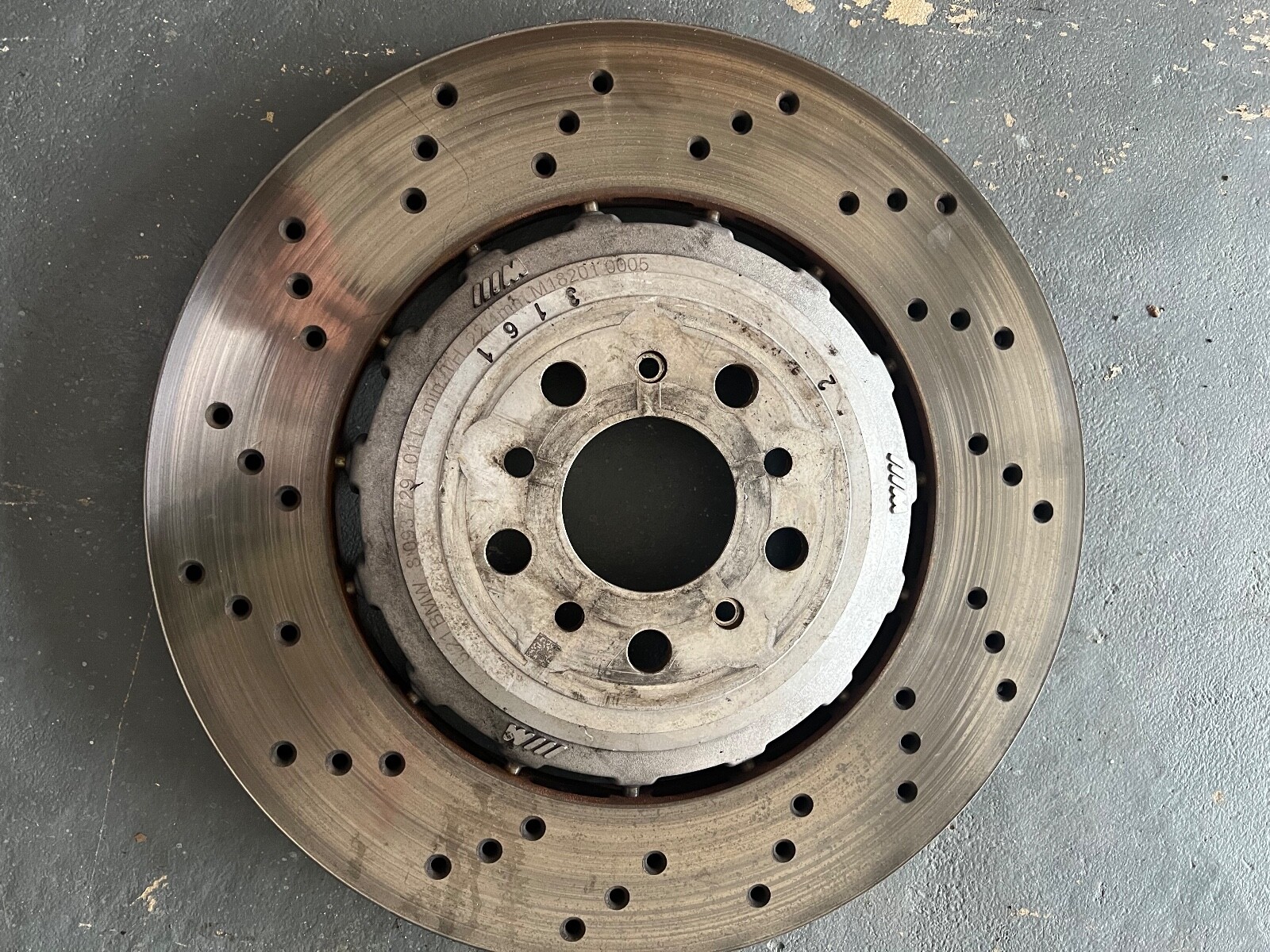 2021 G82 BMW M4 COMPETITION BRAKE DISC ROTOR MINIMAL WEAR FAST/EASY ...