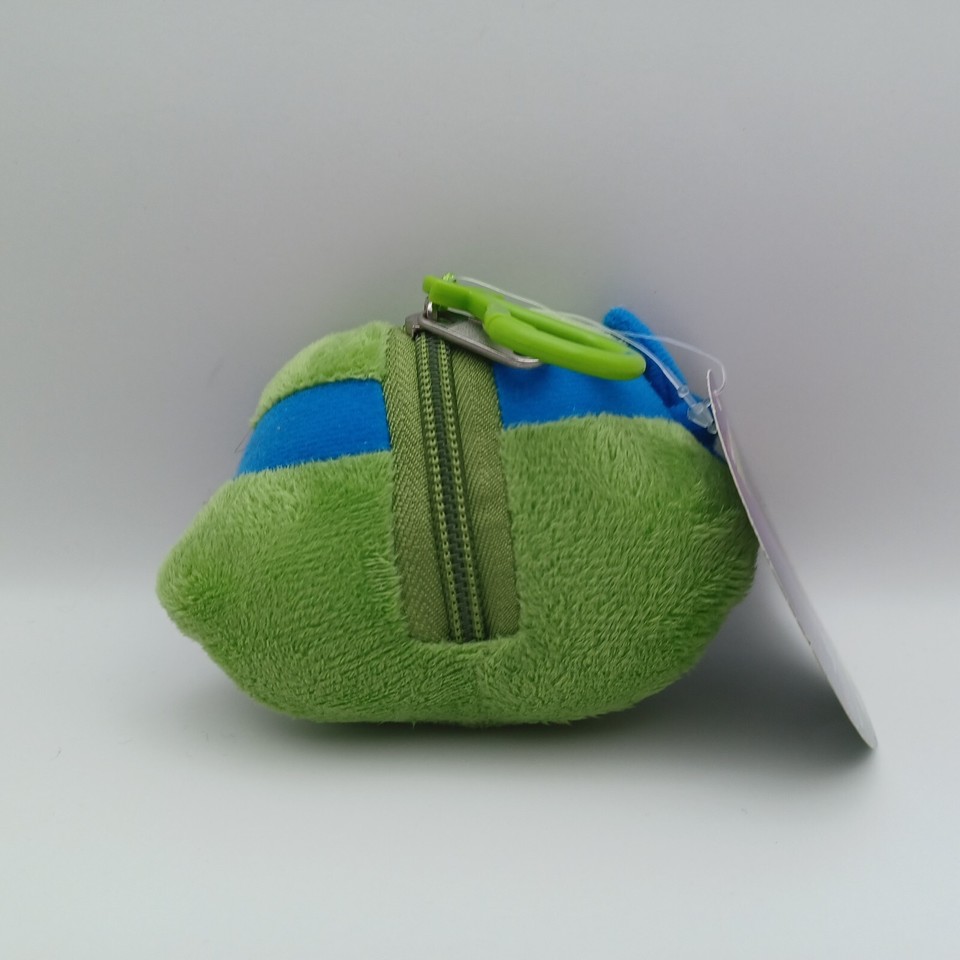 Teenage Mutant Ninja Turtles TMNT Clip On Plush 3" TMNT Leonardo Coin ...