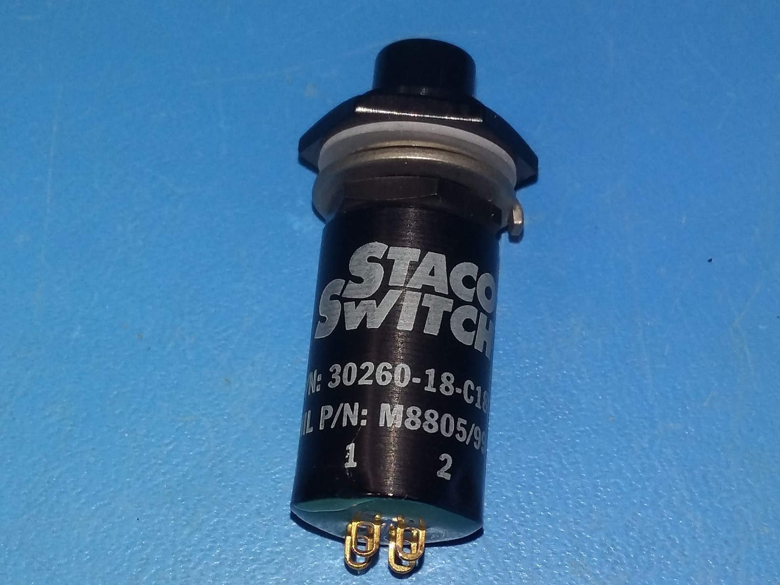 M8805/99-011 , SWITCH Push Button SPDT 2A 125VAC 28VDC (Locate E8) | eBay