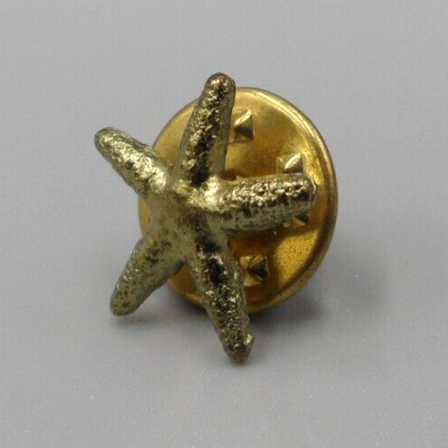 Starfish Tie Tack Vintage Lapel Clutch Pin Beach Ocean Sea Life Figural ...