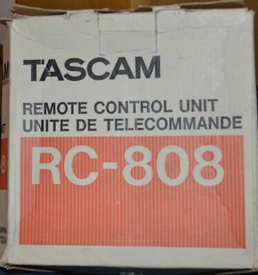 Tascam RC-808 Remote Control Unit | eBay