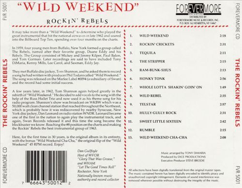 WILD WEEKEND ROCKIN' REBELS NEW CD 766643500122| eBay