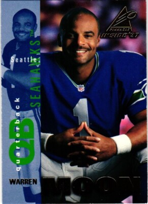 1997 Pinnacle Inside Warren Moon #103 HOF Seattle Seahawks NrMt+ | eBay