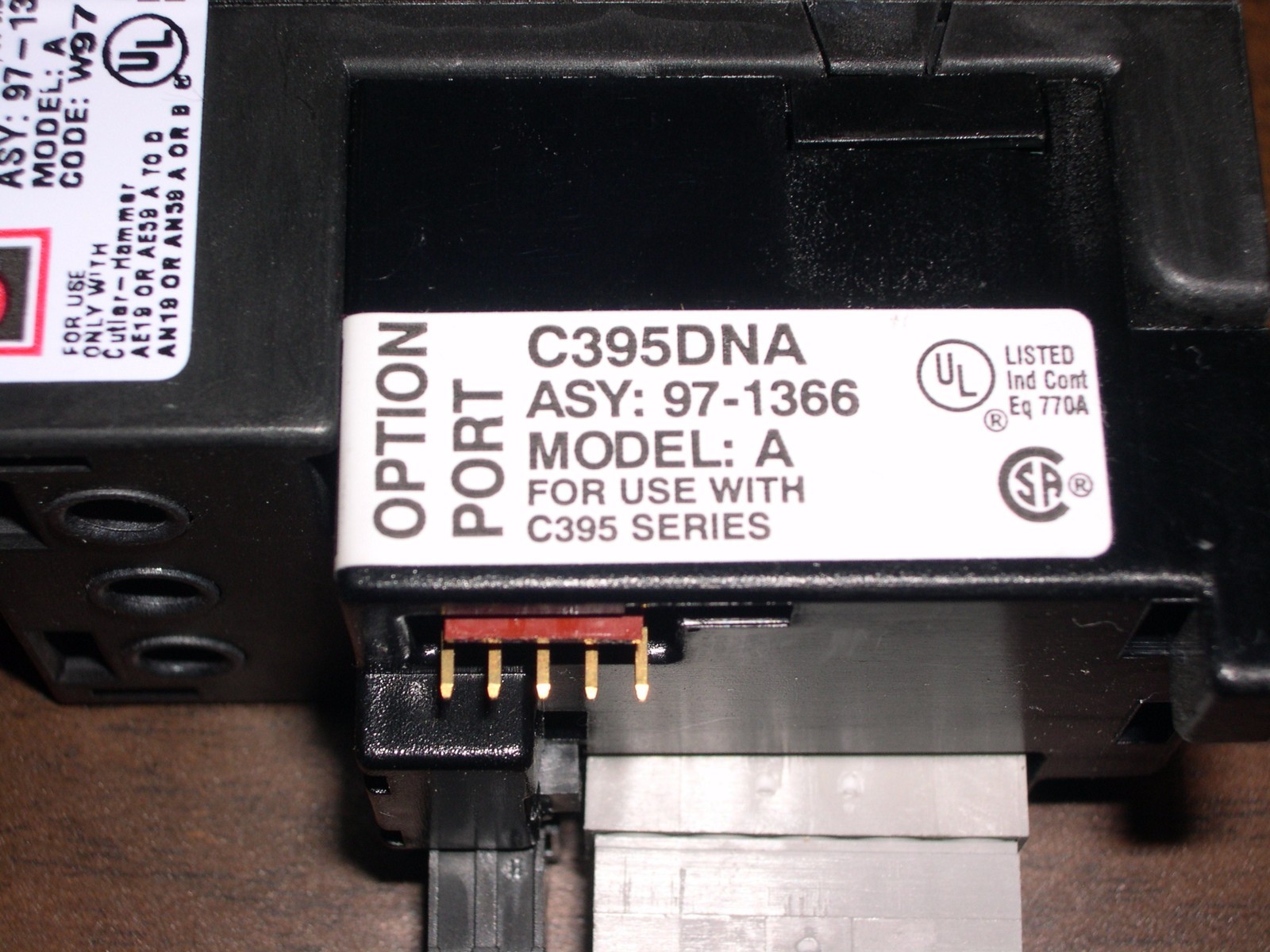 Eaton Cutler-hammer CE15DNS3 Contactor With Overload and More Slightly ...