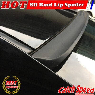 Flat Black 164S Rear Roof Spoiler Wing Fits 2008~2009 Pontiac G8 GT GCT ...