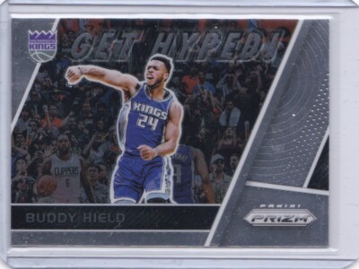 2017-18 Prizm Get Hyped Buddy Hield #GH-BH Kings - Pacers | eBay