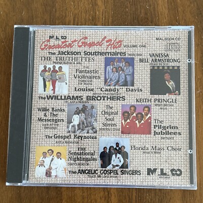 Malaco's Greatest Gospel Hits Volume 1 by Various Artists (CD, 1989 ...