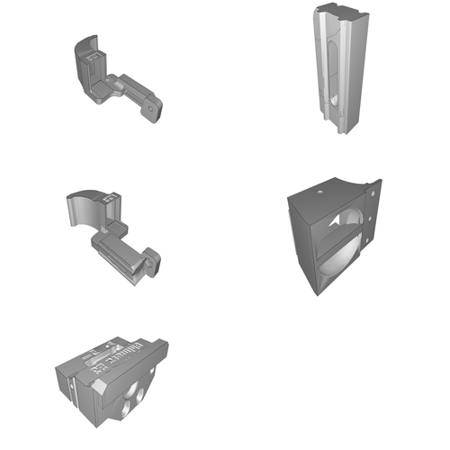 Hotend Mount for E3D Chimera & Cyclops Compatible with Ender CR10 A10 ...