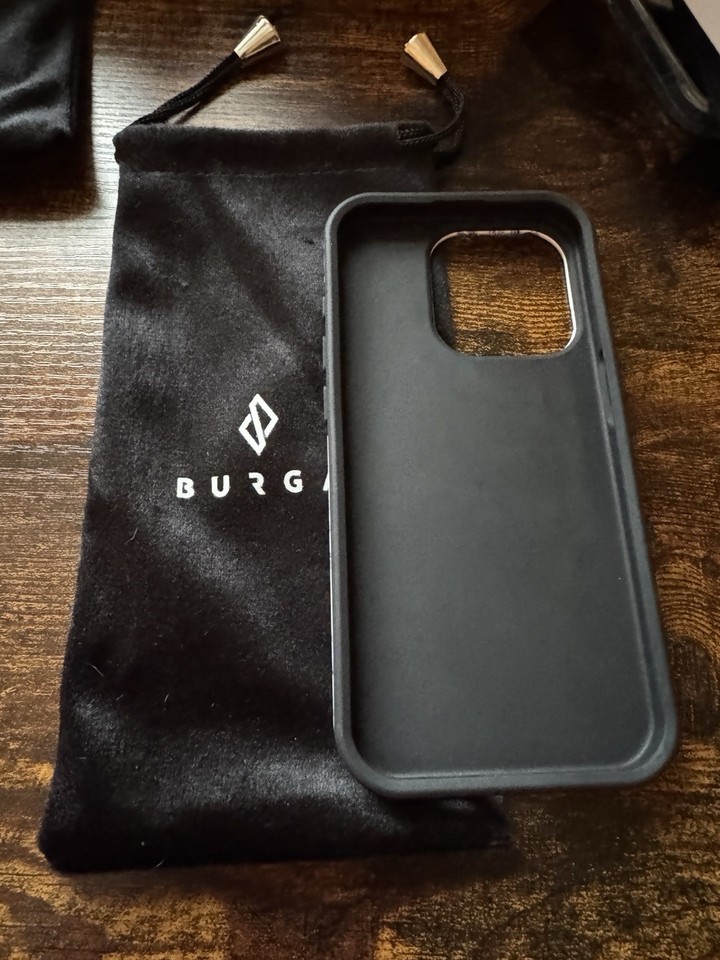 BURGA iPhone 15 Pro Case with Horse Print Design | eBay