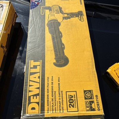 DEWALT DCE570B 20V Adhesive Gun - Yellow/Black (Tool Only) 711181084580 ...